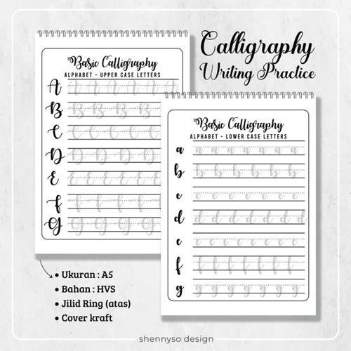 Jual Belajar Hand Lettering / Hand Lettering Practice Book ...