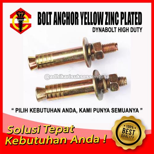 Jual HIGH DUTY 16 MM / Dynabolt M16x100 / Sleeve Anchor Bolt M16 ...