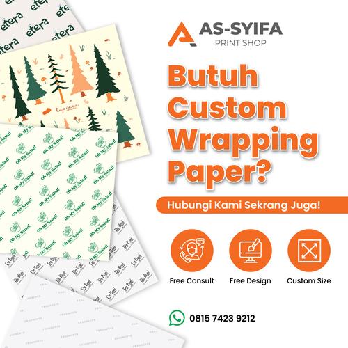 Jual kertas roti custom 30 x 40 cm Custom warna bagus - Jakarta Barat ...