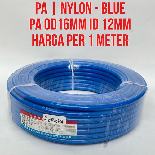 Jual Selang PA Nylon Tubing Blue Biru 16mm x 12mm OD 16mm ID 12mm ...