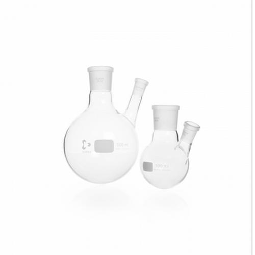 Jual DURAN Boiling flask two neck 500 ML Labu destilasi 2 leher - Kab ...