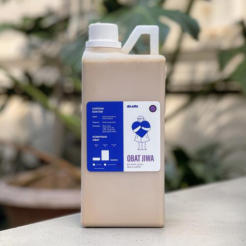 Jual Obat Jiwa 1L (Es Kopi Susu Gula Aren) - Kota Bandung - Dr Ells ...