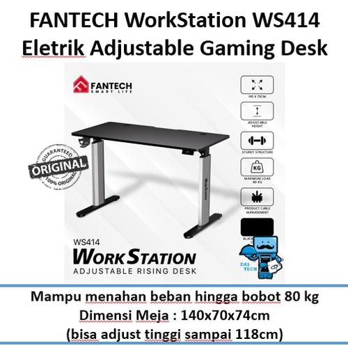 Promo Fantech WorkStation WS414 Eletrik Adjustable Gaming Desk | WS-414 ...