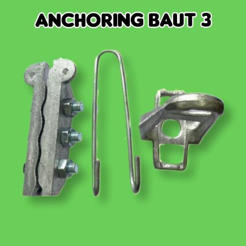 Jual clamp tiang /ancoring baut 3 lengkap bracket A - Kota Depok ...