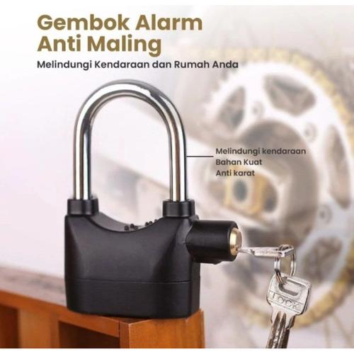 Jual Thunder Lock Gembok kunci alarm - Kab. Tangerang - FindMe. | Tokopedia