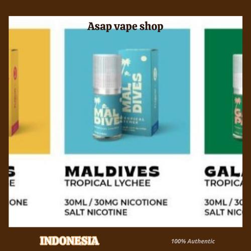 Jual FOOM TROPICAL SERIES SALTNIC 30MG 30ML ORIGINAL LIQUID BY FOOM ...