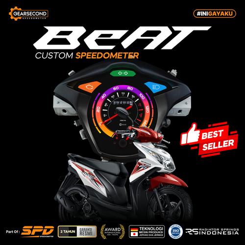 Jual MODIFIKASI PANEL SPEEDOMETER BEAT FI BEAT POP - GEARSECOND - F8 ...