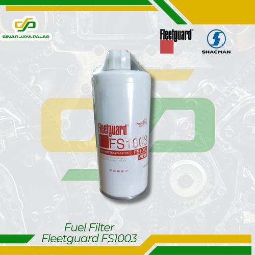 Jual Filter Solar / Fuel Filter Fleetguard FS1003 Engine Block SHACMAN ...