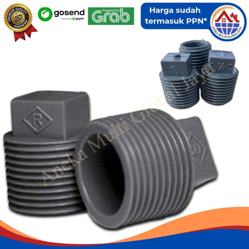 Jual Fitting pipa pvc/ Rucika aw plug pipa pvc 1/2inch/ tutup sambungan ...