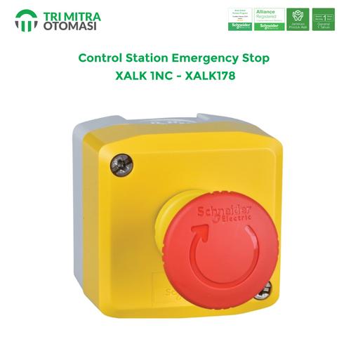 Promo Schneider Control Station Emergency Stop XALK 1NC - XALK178 - Kab ...