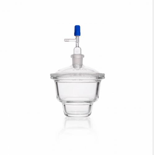 Jual DURAN Desiccator Vacuum dia 250 mm Desikator Vakum 10.5 Ltr ...