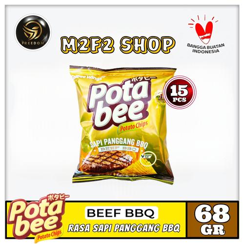 Jual Keripik Kentang Potabee Rasa Daging Sapi | Beef BBQ - 68 gr (15 ...