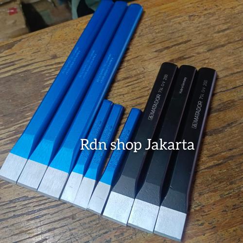 Jual Flat cold chisel 125 - 300 mm pahat dingin datar MATADOR GERMANY 0714 - 200 x 24 mm ...