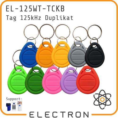 Jual EL-125WT-TCKB T5577 Keyfob 125 kHz Proximity RFID Rewritable Clone ...