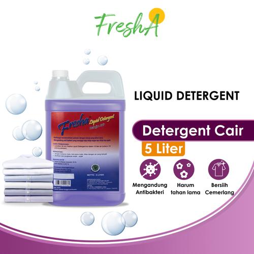 Promo Sabun Detergent Cair Fresha Liquid Detergent 5 Liter - Jakarta ...