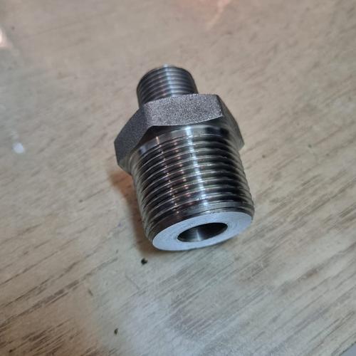 Jual Double Nepel Reducer 1/2" inch x 1" inch Drat NPT Class 3000 Besi ...