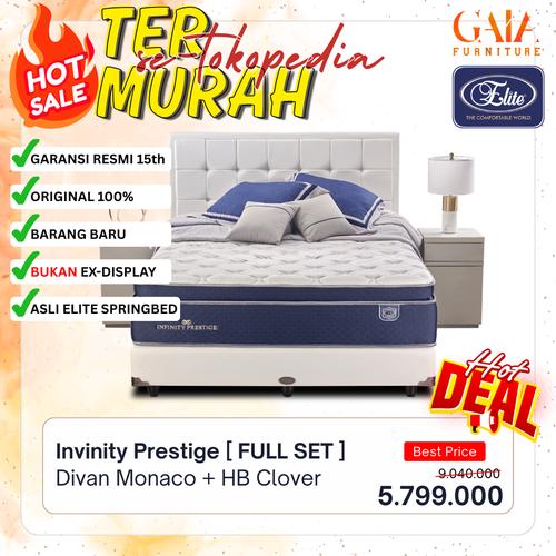 Jual Kasur Elite Springbed Matras Elite INFINITY PRESTIGE | FULL SET ...
