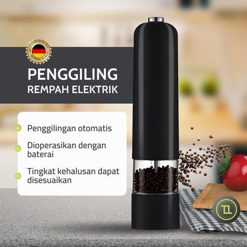 Promo [Terra Taste] Lada Hitam Grinder. Penghalus Bumbu Dapur. Electric ...