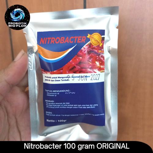 Promo Nitrobac nitro bac probiotik 100 gr untuk kolam koi - nitrobac ...