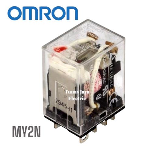 Jual Relay MY2N 12VDC / 24VDC / 220VAC OMRON - 220V - Kota Surabaya - Tunas Jaya Electric ...