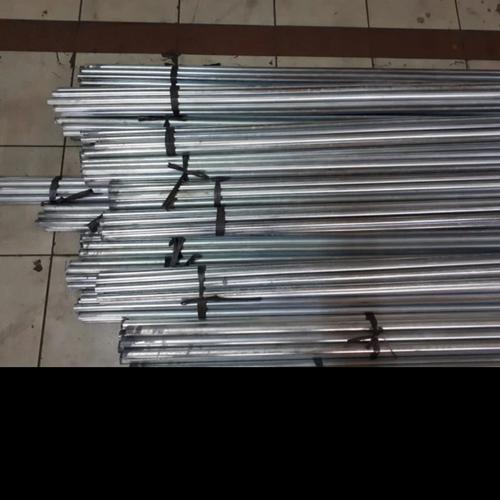 Jual Pipa Conduit Galvanized Besi 1/2" Inch ( 20 mm ) Panjang 3.6 Meter ...