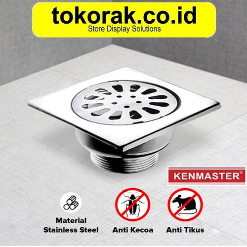 Jual SARINGAN GOT STAINLESS KENMASTER - FLOOR DRAIN - SARINGAN KAMAR ...