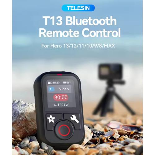 Jual TELESIN S5-RMT-01-TGP Waterproof Bluetooth Remote Control for ...