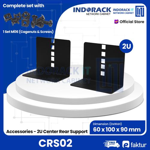 Jual Siku Rack Accesories Center Rear Support 2U Set of 2 Penahan Rak CRS02 - Jakarta Pusat ...