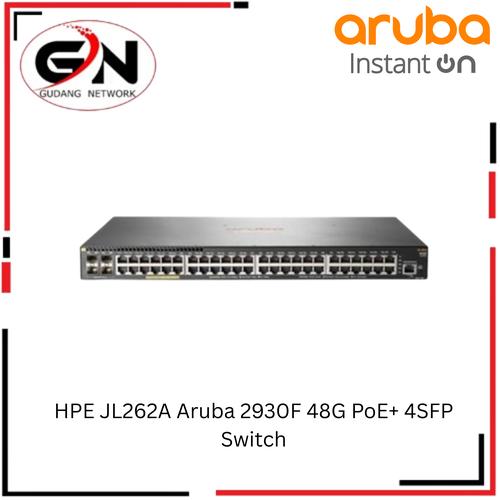 Jual HPE JL262A Aruba 2930F 48G PoE+ 4SFP Switch - Jakarta Pusat ...