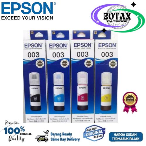 Promo EPSON CARTRIDGE T00V1-V4 003 for L3110 (1set) - Jakarta Selatan - botax-catridge | Tokopedia