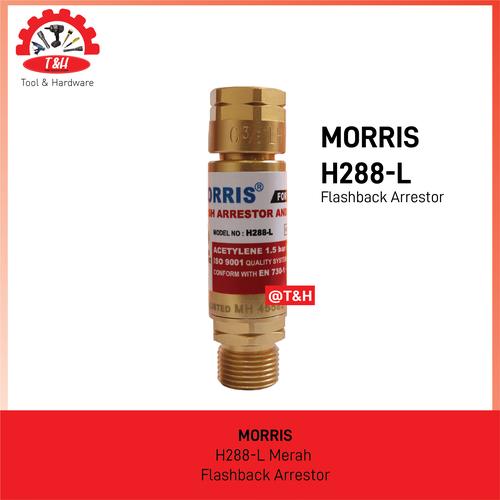 Jual MORRIS H288-LGB 3/8" / Flashback Arrestors For Regulator Acetylene ...