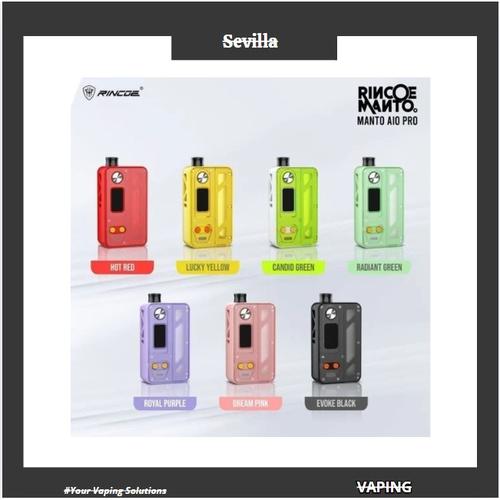 Promo MANTO AIO PRO 80W KIT BY RINCOE 18650 AUTHENTIC DEVICE MANTO AIO ...