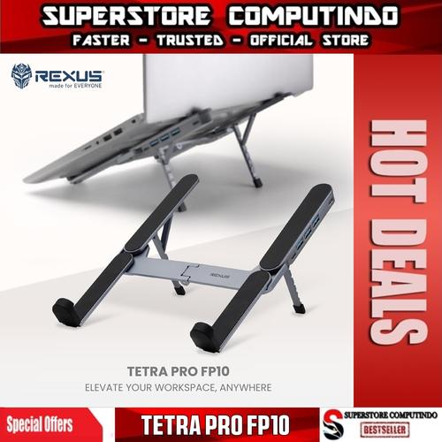 Promo Rexus Tetra Pro FP10 | FP-10 Foldable Laptop Stand / Dudukan ...