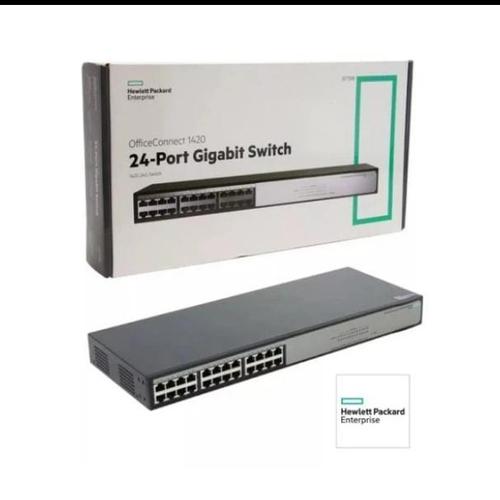 Jual hp 24port gigabit switch office connect 1420 garansi resmi ...