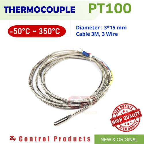 Jual PT100 sensor suhu size 4x15mm 3 mtr - Jakarta Barat - AUTOMATION ...