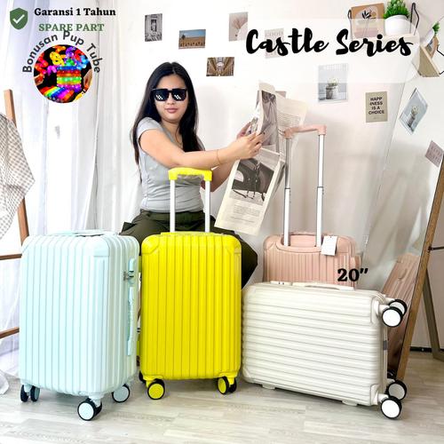 Promo Koper Series Koper Kabin Cabin Bagasi Zipper Jumbo Travel Anti ...
