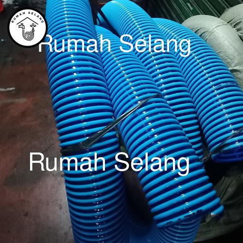 Jual Selang Spiral Hisap Biru 5 Inch / Selang Spiral Hisap Air 5 Inci ...