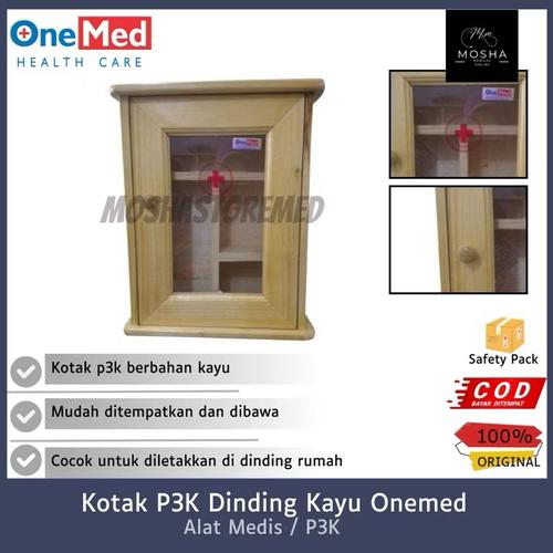 Jual ONEMED-Kotak P3K Kayu Dinding - Kota Surabaya - Moshastore | Tokopedia