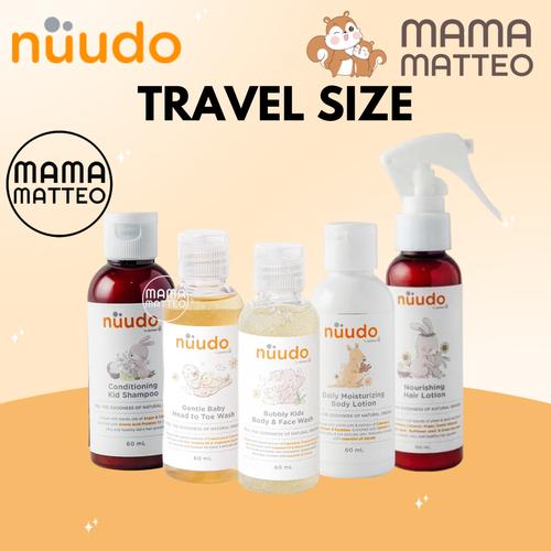 Promo NUUDO GENTLE BABY To Toe Wash & BUBBLY KIDS Body Face Wash Travel ...