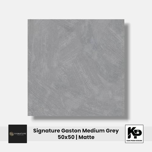 Jual Keramik SIGNATURE Gaston Medium Grey 50x50 Cm - Jakarta Pusat ...