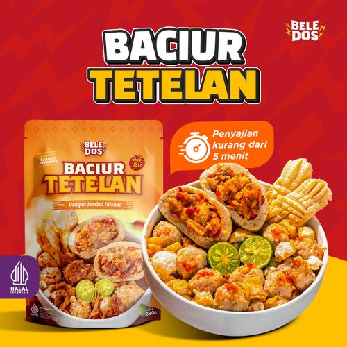 Promo Beledos Baciur Tetelan 280 Gram dengan Sambal Taichan - Kota ...