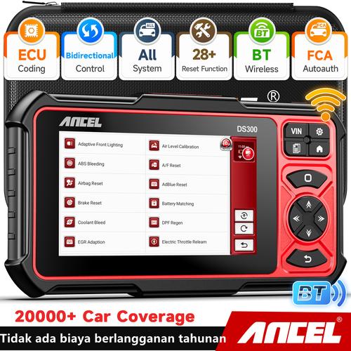 Jual ANCEL DS300 ECU Coding Scanner Baca Jarak Tempuh OBD2 Scanner Sistem Lengkap 30 + Reset ...