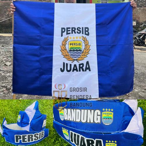 Jual Bendera Persib Bandung Bintang 4 Empat - BENDERA SEDANG - Kota ...