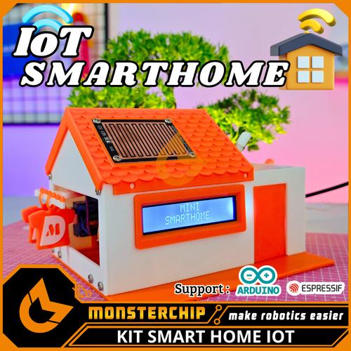 Promo KIT IOT SMARTHOME ARDUINO DENGAN MINIATUR RUMAH LENGKAP DAN ...