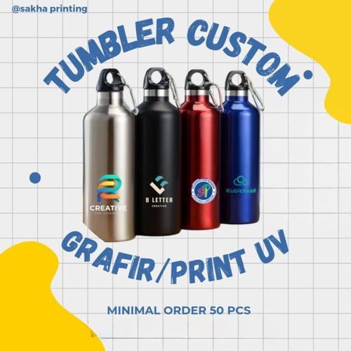 Jual tumbler custom/tumbler sport custom/tumbler 500ml/tumbler logo ...