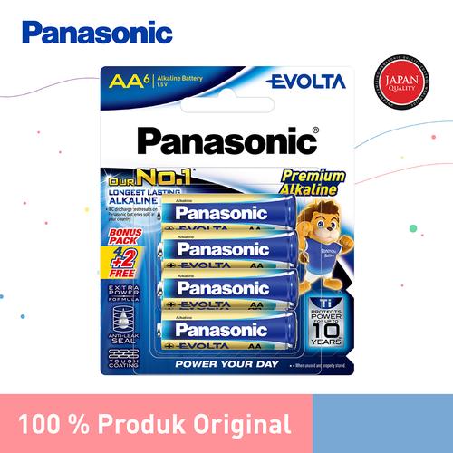 Promo Panasonic Baterai AA Evolta Premium Alkaline 6Pcs Battery Size A2 6Pcs - Jakarta Barat ...