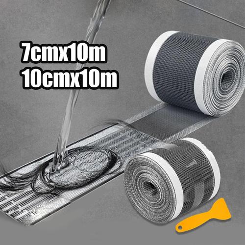 Jual 10M *10cm Sink Floor Drain Cover Disposable Shower Floor Drain Filter Strain Bathroom Hair ...