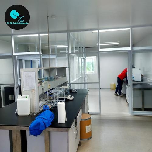 Jual Renovasi Laboratorium Ruangan Sekat Partisi Allumunium dan Kaca ...