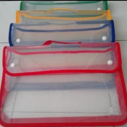 Jual Map Zipper Tenteng Kancing F4 FOLDER ONE / School Bag Sekolah ...