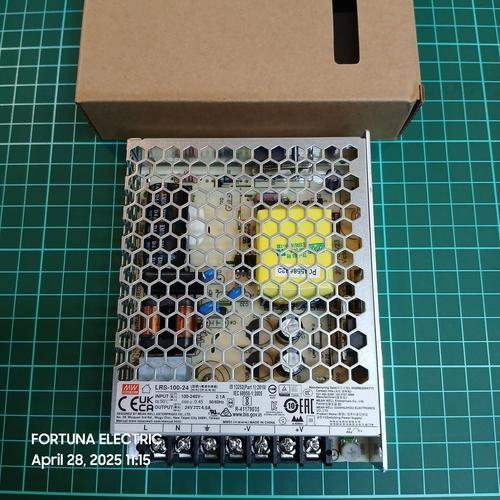 Jual MeanWell Power Supply LRS-100-24 output 24vdc 4,5A input 100-240VAC - Jakarta Barat ...